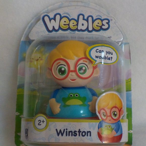 Hasbro | Toys | 26 Hasbro Weebles Wobble Winston New | Poshmark